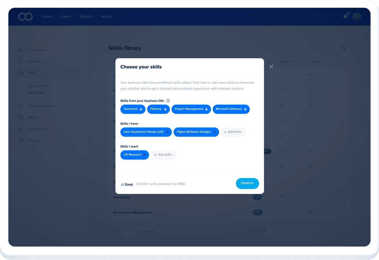 Skills Mapping & Training Software | Upskill and Reskill Employees
